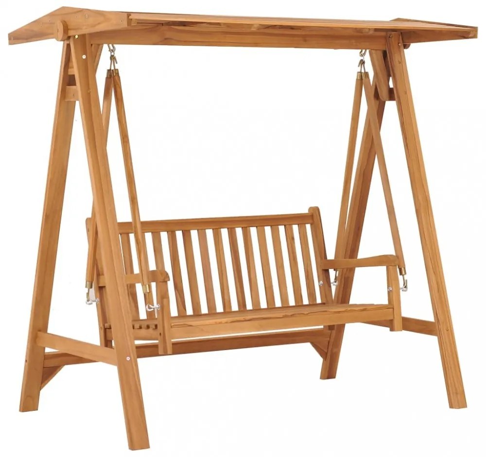 Zahradní houpačka 170 / 114 cm teak Dekorhome