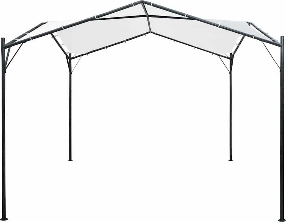 Altán 3 x 3 x 2,6 m bílý 180 g/m² 312235