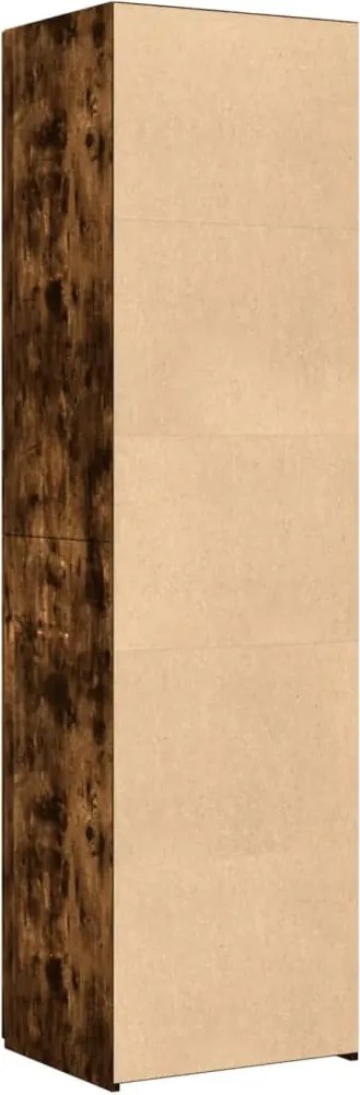 Skříň highboard kouřový dub 50 x 42,5 x 185 cm kompozitní dřevo 3281417