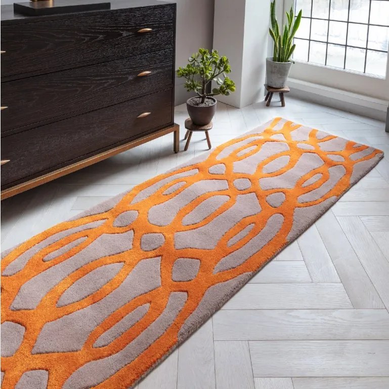 Oranžový koberec Blondie Wire Orange Rozměry: 120x170 cm