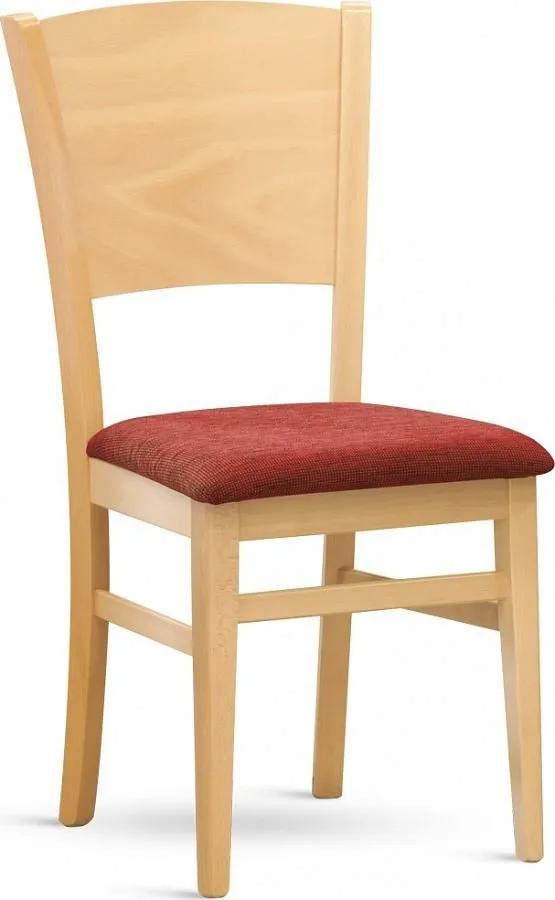 Stima Židle COMFORT | Odstín: buk,Sedák: geneza soft F58 antracite