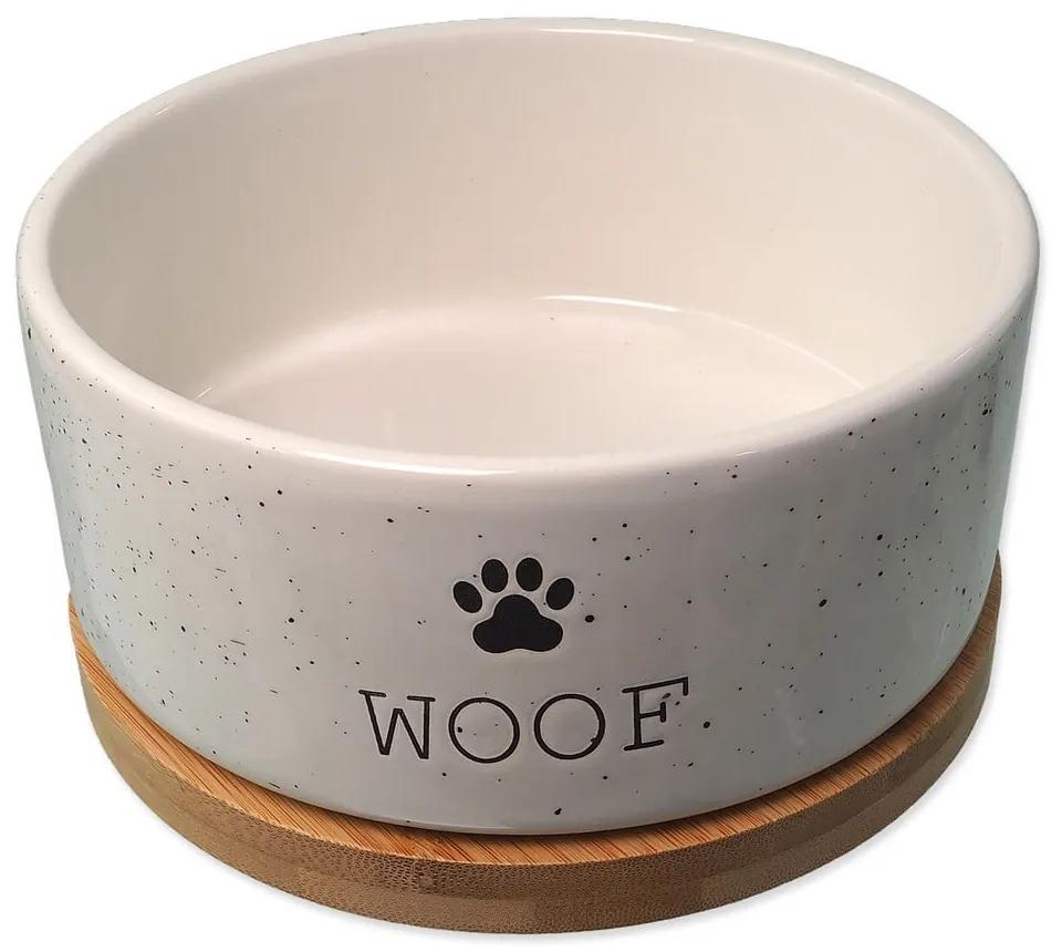 Keramická miska pro psa ø 16 cm Dog Fantasy WOOF – Plaček Pet Products