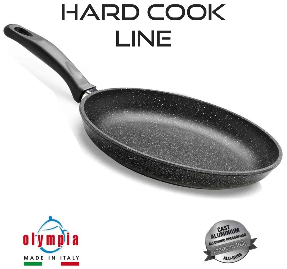 pánev HARD COOK Ø 28 cm z litého hliníku s minerálním kameninovým povrchem