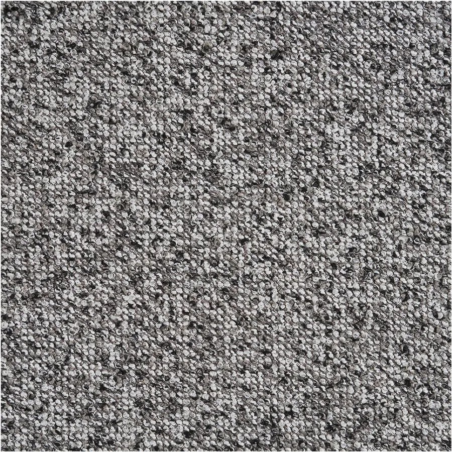 Šedá lavice z textilie bouclé Westport – House Nordic