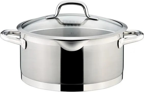 TESCOMA Kastrol PRESIDENT s cedicí poklicí ø 24 cm, 5,0 l