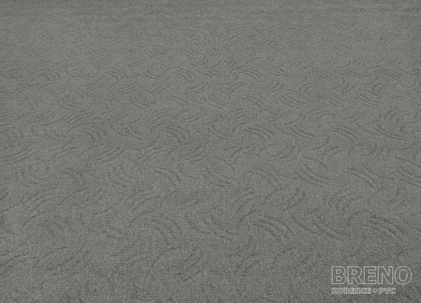 Breno Metrážový koberec HORIZON 8423, šíře 400 cm, Šedá