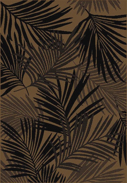 BE Koberec Eqos 0005 BROWN - hnědý obdélníkový Rozměr: 60x100 cm