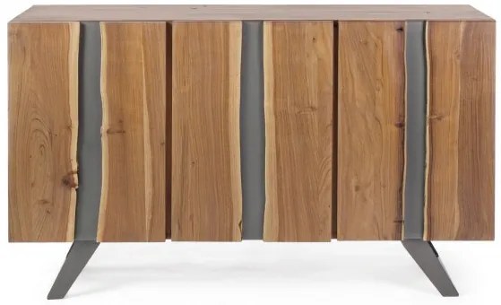 BIZZOTTO komoda ARON se 3 dvířky 90x145 cm 0745488