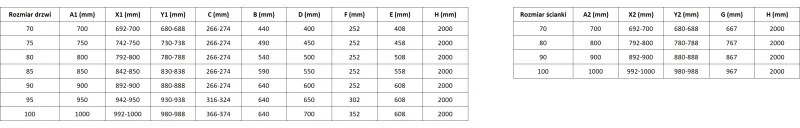 Mexen Lunar L, pravý výklopný sprchový kout 70 x 90 cm, 8mm čiré sklo, ocelový profil, 834L-070-090-97-00-P