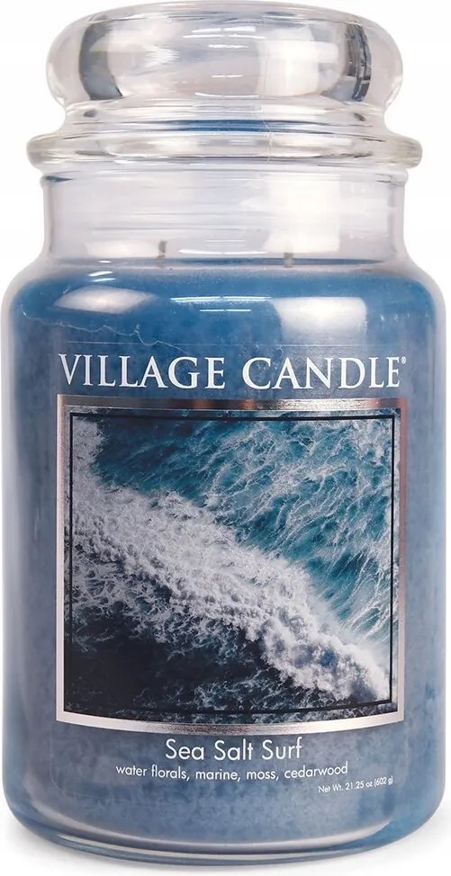 Velká svíčka Sea Salt Surf Village Candle