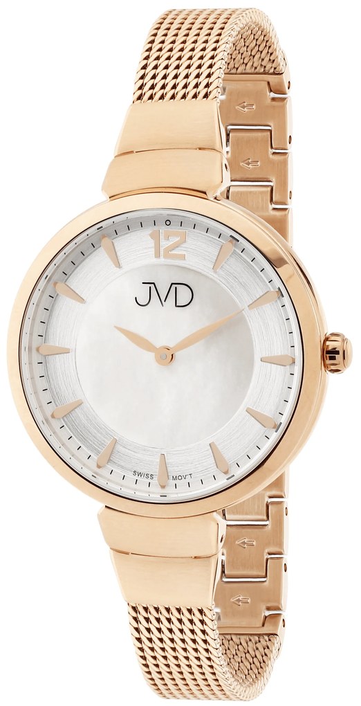 Dámské luxusní nerezové hodinky JVD JG1021.2