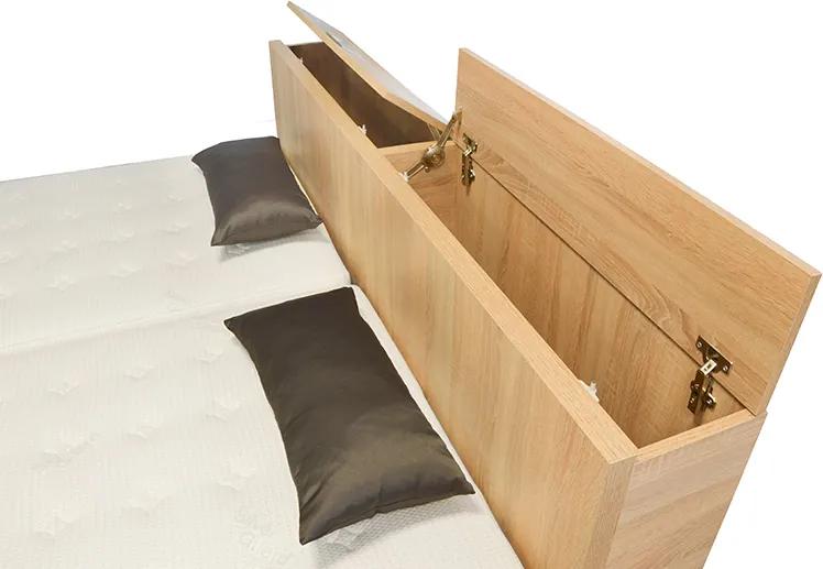 Ahorn Dřevěná postel Tropea box 190x80 Akát