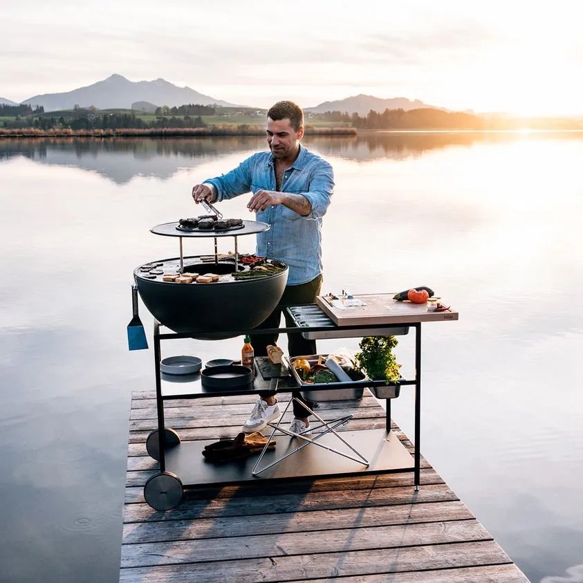 Mini Plancha k BOWL 57 a stojanovému roštu Höfats