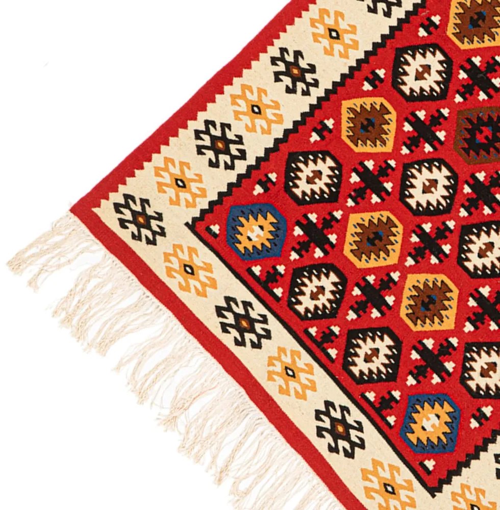 Vlněný Kilim - Bombičky