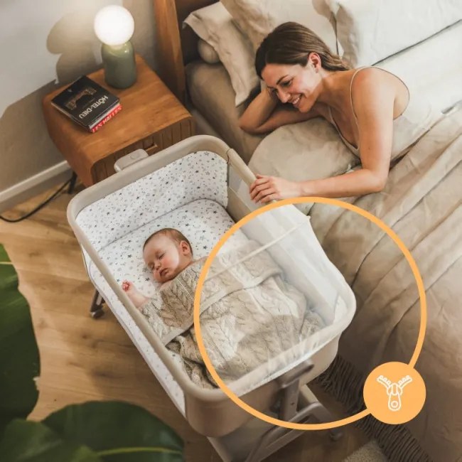 Dětská přenosná postýlka Dream 50 béžová