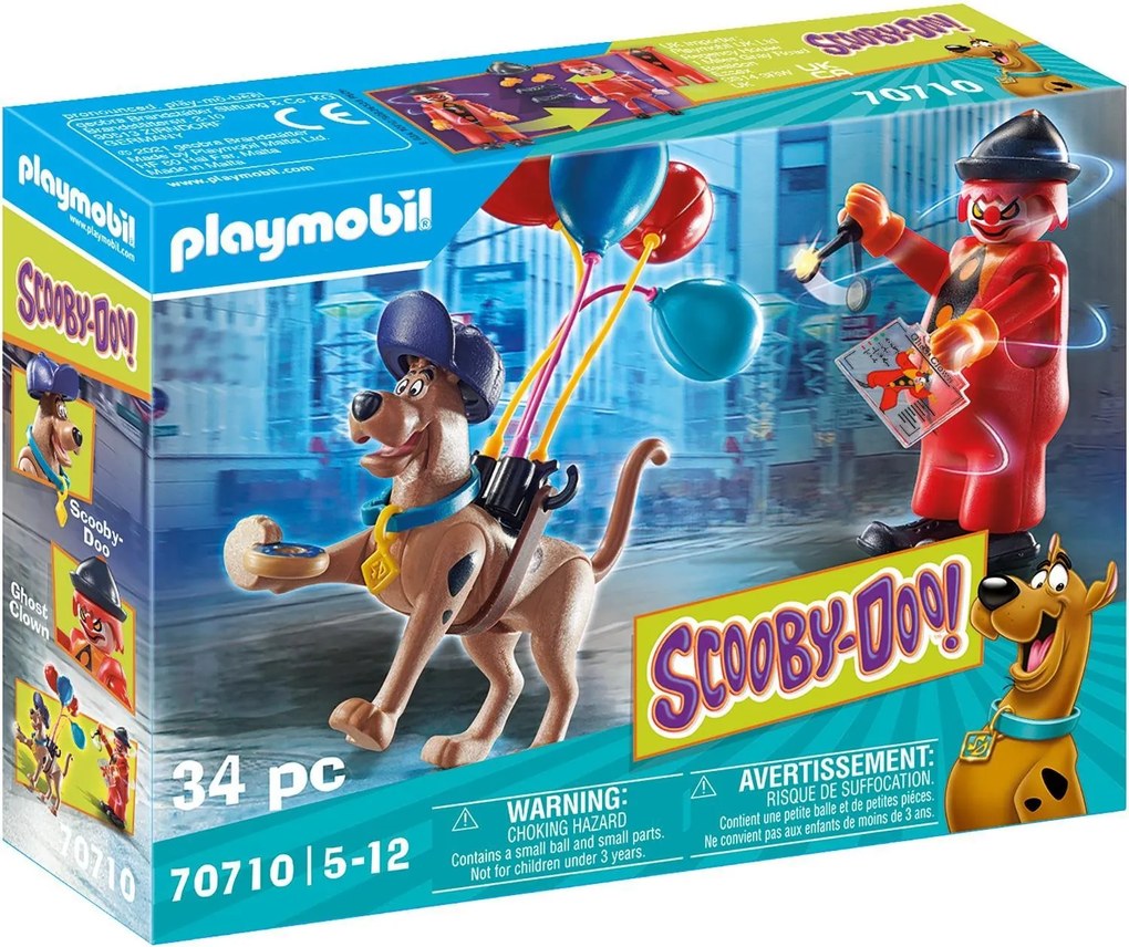 Stavebnice playmobil scooby-doo! dobrodružství s ghost clown