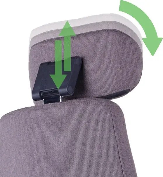 MERCURY STAR Ergonomická kancelářská židle DIVERSE – pro dlouhé sezení 8–12 h, látka, tmavě hnědá