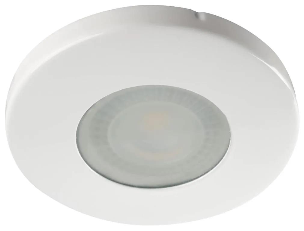 Podhledové bodové osvětlení NEMERO, 1xGX5,3, 35W, IP44, 85mm, kulaté, bílé K.l.x. NEMERO