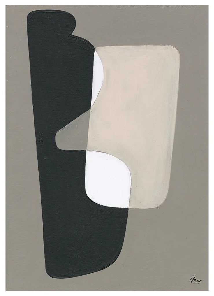 Paper Collective designové moderní obrazy Closeness (50 x 70 cm) Biano.cz