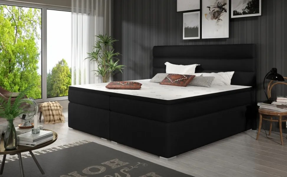 Eltap boxspring postel SOFTY rozměr: 160 x 200 cm, potahový materiál: premium