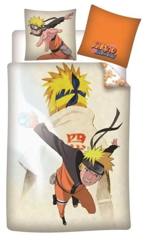 Oboustranné bavlněné povlečení NARUTO