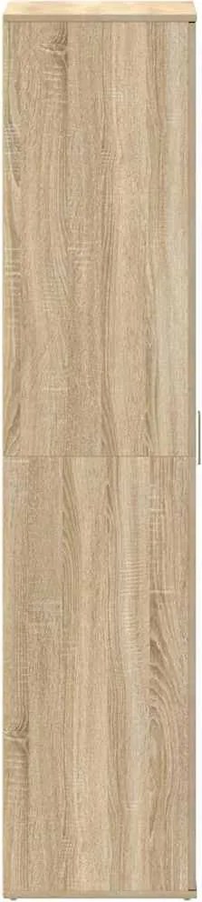 Skříň na obuv 80 x 39 x 178 cm Kompozitní dřevo Sonoma dub 3333868