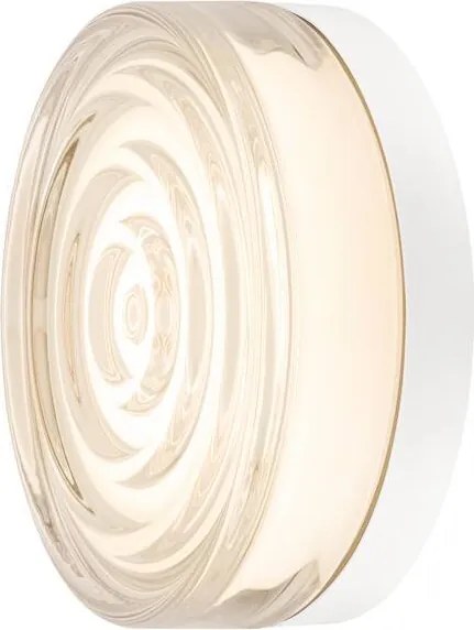 LA 1010211 CYFT WAVE XL Přisazené nástěnné a stropní svítidlo, 2700/3000/4000 K, 15 W, PHASE, 105°, IP65 černá / čirá - BIG WHITE (SLV)