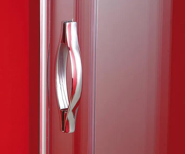 Gelco Sprchové dveře dvoudílné posuvné - sklo čiré,   š. 130 cm, v. 190 cm SG1243 SG1243