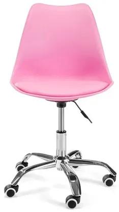 Otočná židle FD005 - růžová