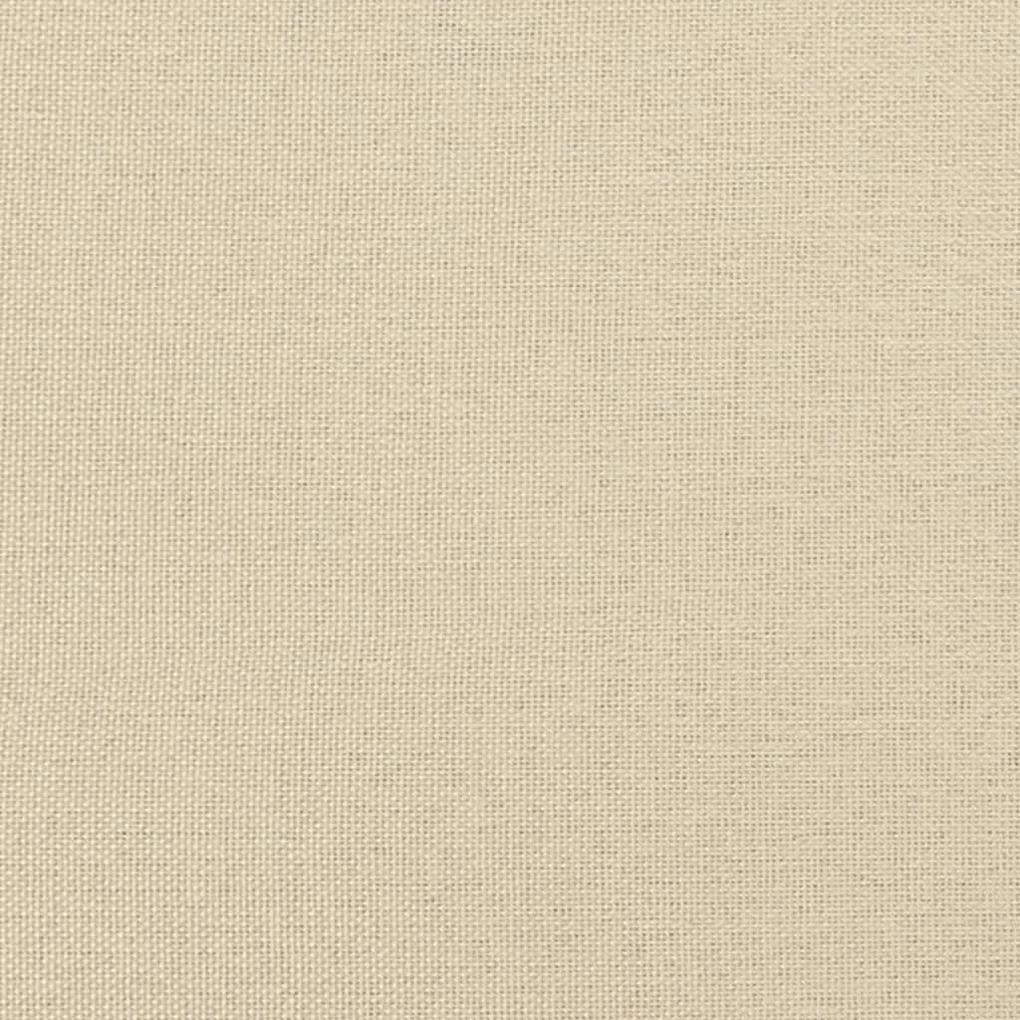vidaXL Křeslo 60 cm textil [359253] Barva: Světle žlutá
