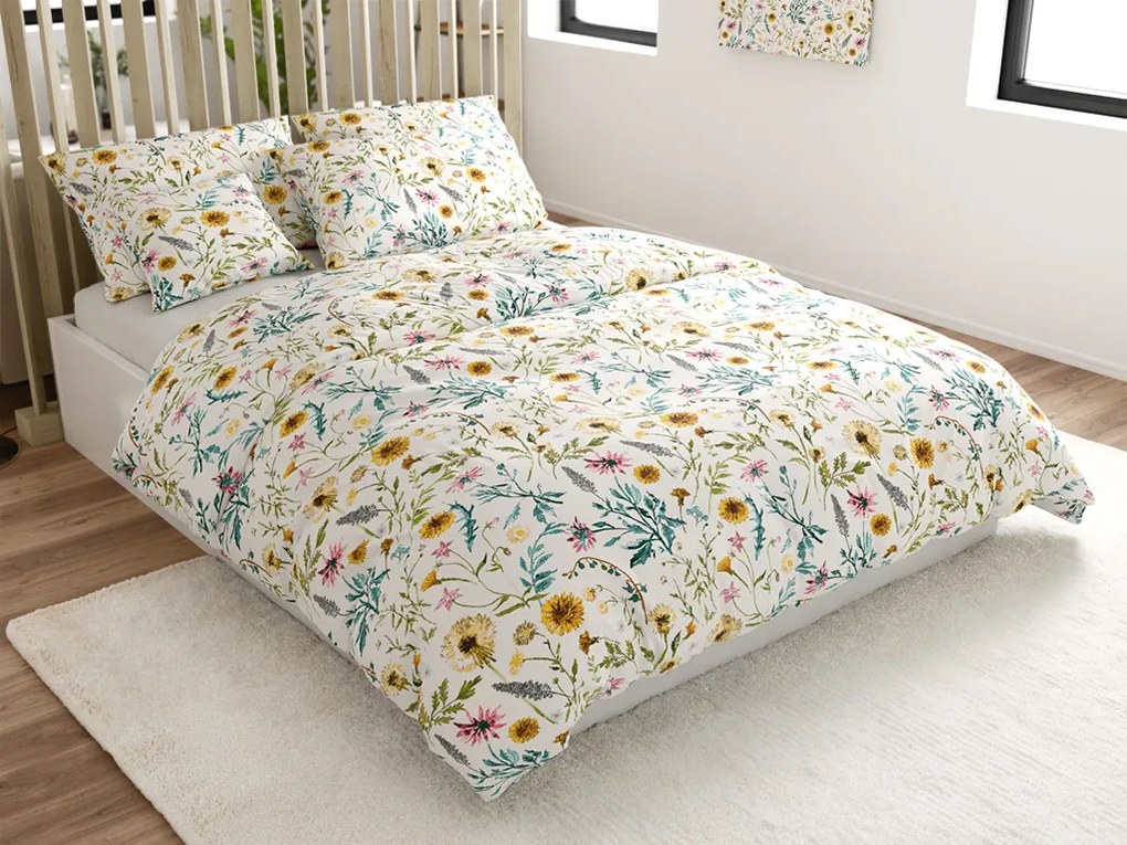 Bavlněné povlečení MEADOW CHARM barevné Rozměr povlečení: 70 x 90 cm | 140 x 220 cm