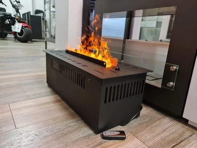 Water vapor fireplace -  Parní krb 500 3D hloubka 250mm