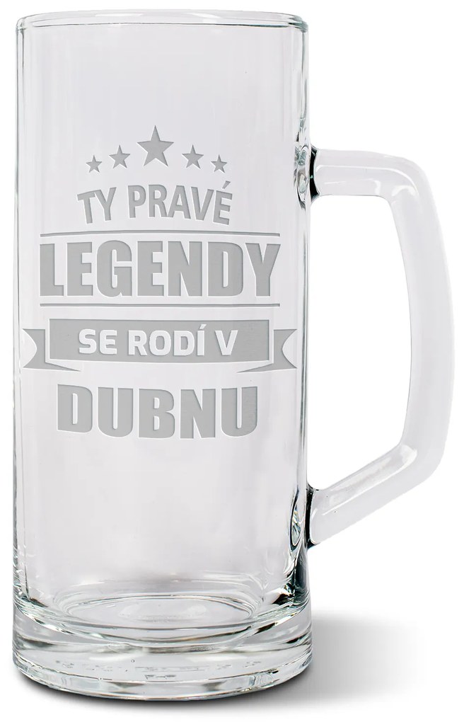 Půllitr SABLO - Ty pravé legendy se rodí v dubnu 0,5