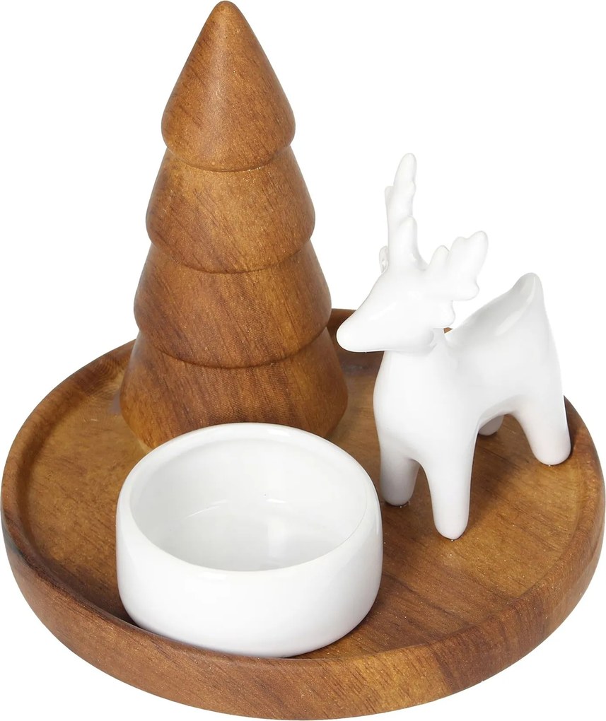Svícen Everwood 12 cm