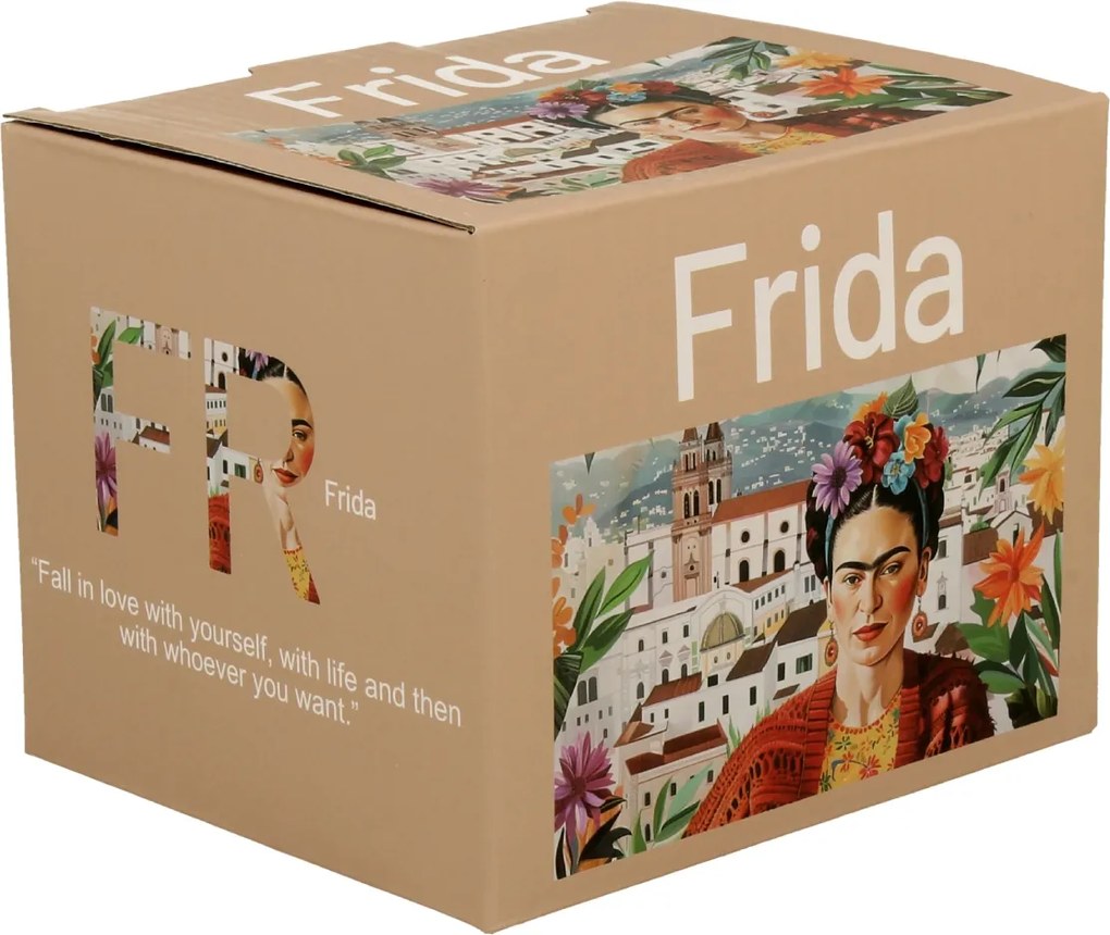 Porcelánový hrnek Mexican Art Frida 430 ml