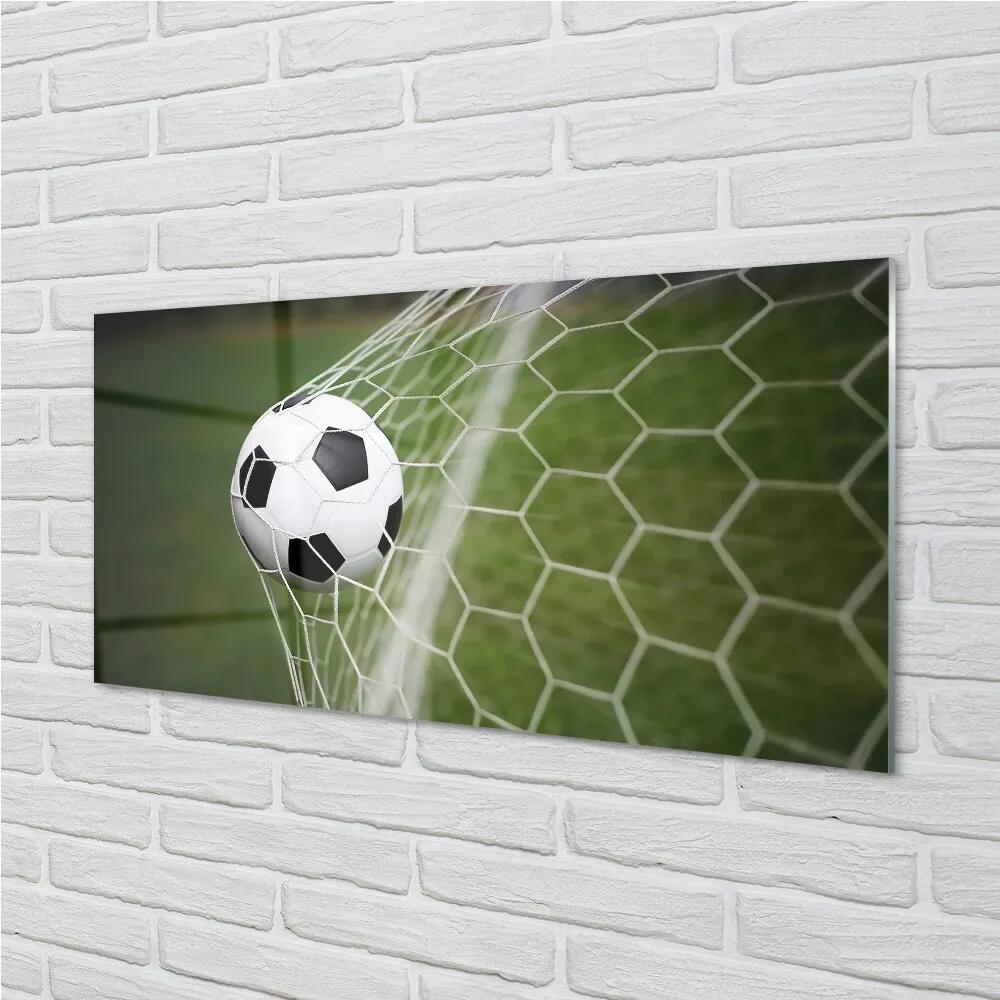 Obraz na skle Fotbal 100x50 cm