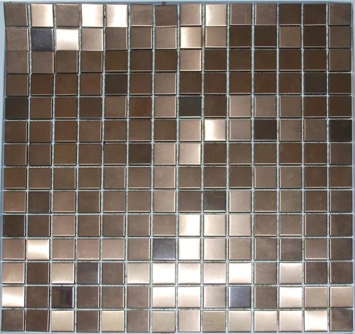 JSM-JG014 Mozaika nerez měděná 30x30cm