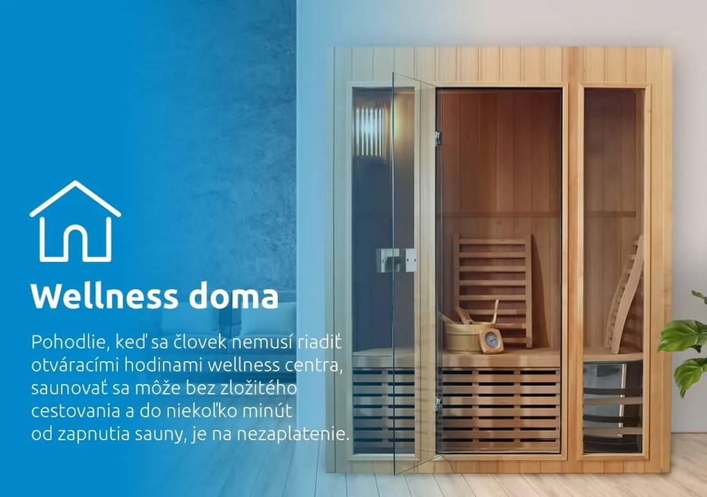 Marimex | Kombinovaná sauna Marimex UNITE XL s Wi-Fi (FSC) + saunová kamna | 11100116
