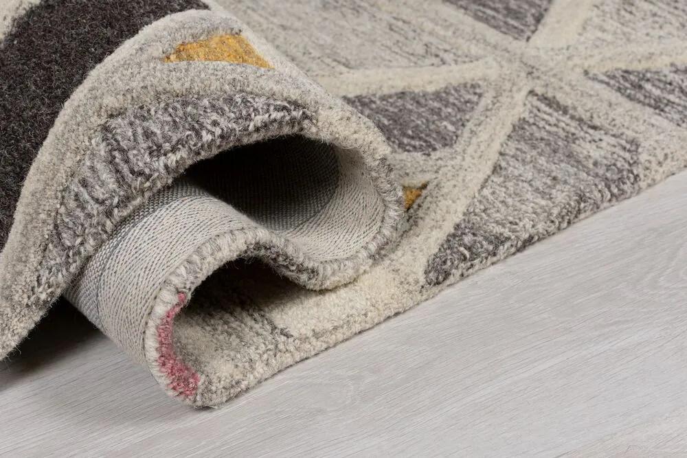 Flair Rugs koberce Kusový koberec Moda River Grey/Multi ROZMĚR: 120x170