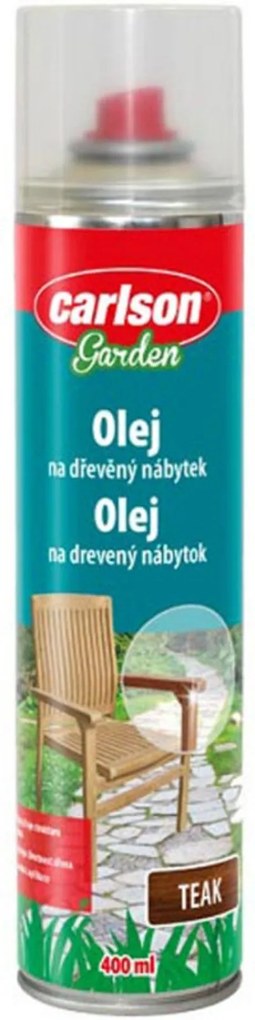 Olej na dřevěný nábytek - Teak 400ML CARLSON