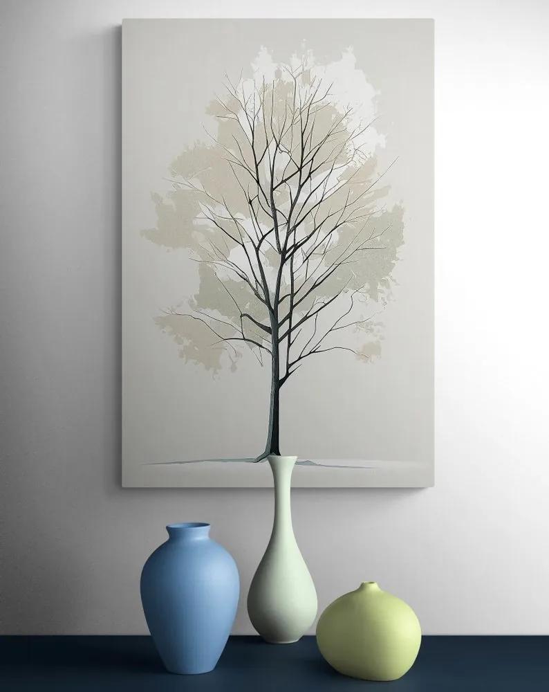 Obraz minimalistický strom - 60x90