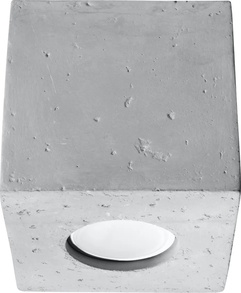 Sollux Lighting Stropní svítidlo QUAD beton