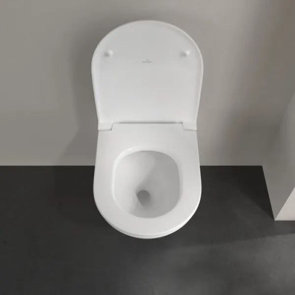 Villeroy & Boch 4670T901 - Záv WC s prk SoftClose SUBWAY keramika/bílá