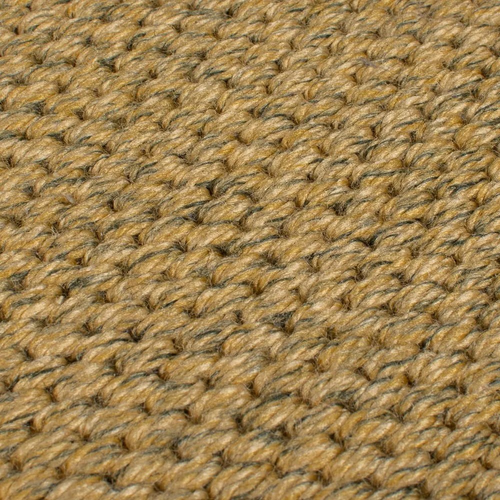 Vnitřní a venkovní koberec v černé a světle hnědé barvě 200x290 cm Sisal Look – Flair Rugs