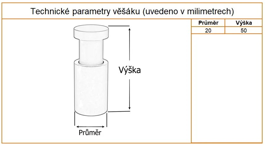 In-Design Nábytkový věšák Rio černý malý