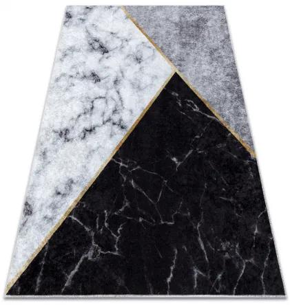 Dywany Luszczow Dětský kusový koberec MIRO 51330.804 pratelný  Mramor, geometrická protiskluz, šedá Rozměr koberce: 160 x 220 cm