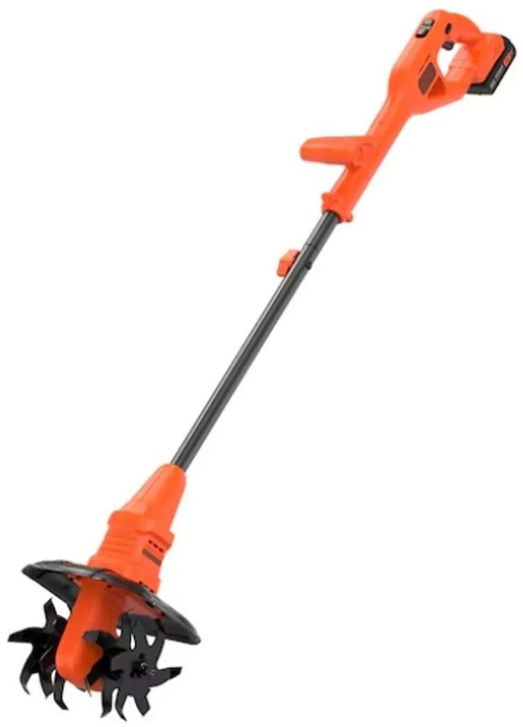 BLACK+DECKER Zahradní technika - 18V AKU kultivátor, 1x aku 2,0 Ah Li-Ion, nabíječka BETL1820L-QW