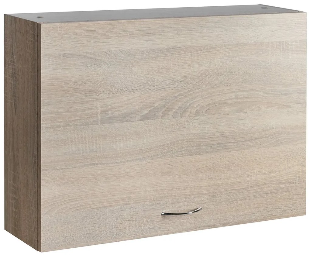 Aqualine Aqualine, KERAMIA FRESH skříňka horní výklopná 70x50x20cm, dub platin, 52364