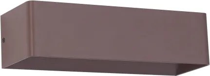 Brilagi - LED Venkovní nástěnné svítidlo DONNANI LED/12W/230V 30 cm hnědá IP44