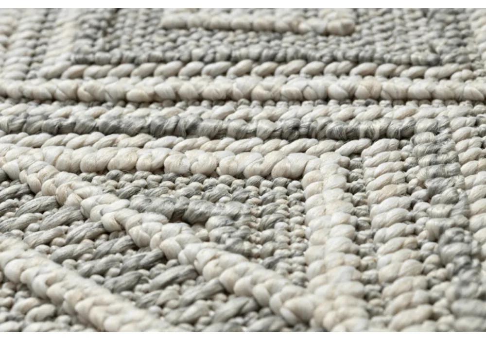 Kusový koberec Leput šedý 60x100cm